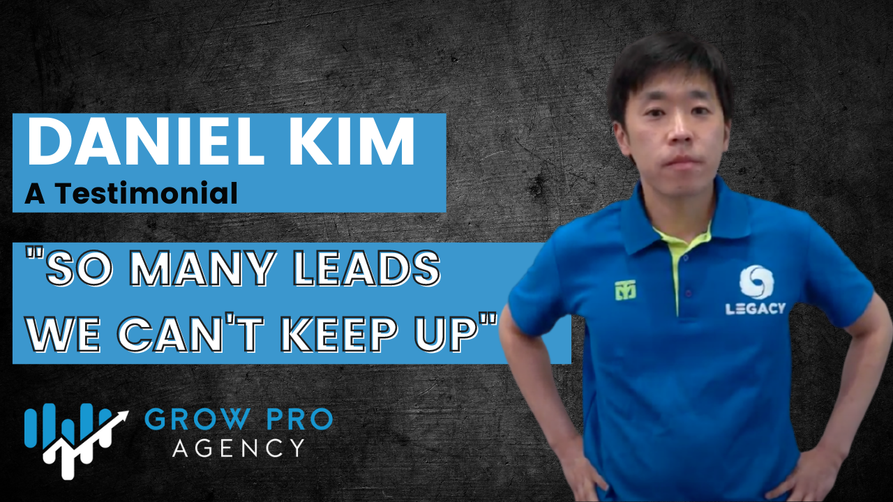Daniel Kim of Legacy Martial Arts - Grow Pro Agency
