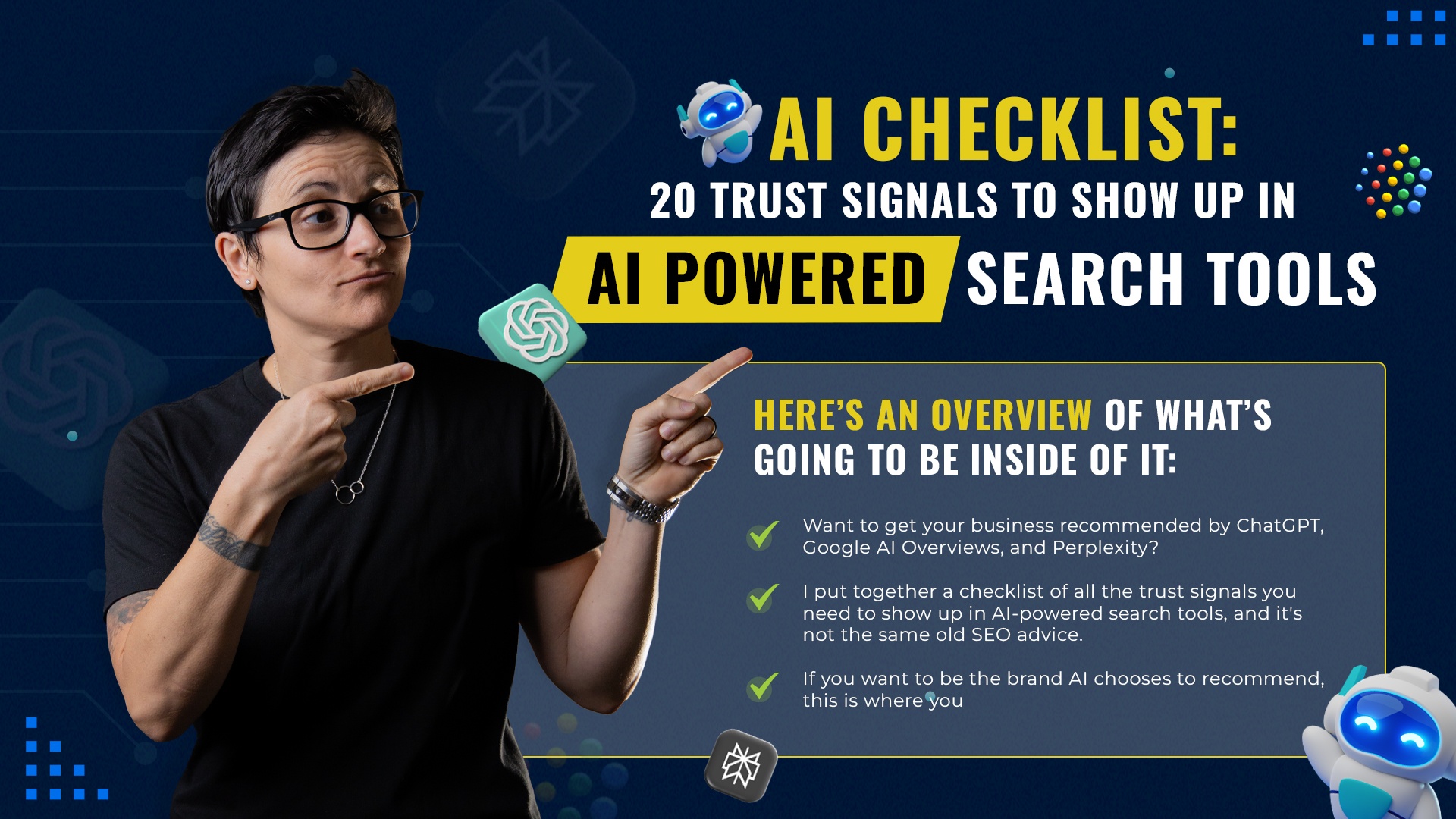 AI Checklist: 20 Trust Signals to Show Up in AI Powered Search Tools ...
